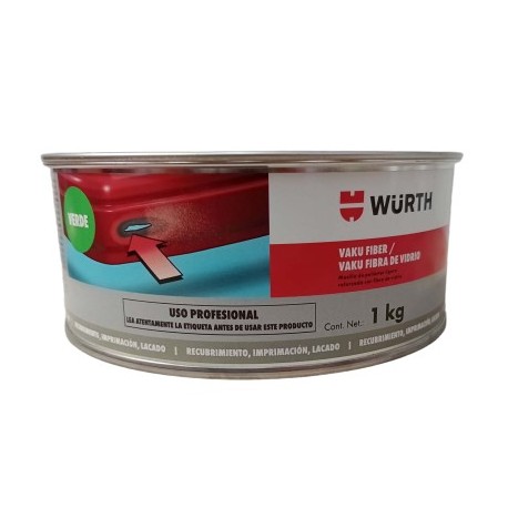 Masilla Vaku Fibra de Vidrio 1KG